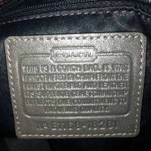 Coach | Bags | Euc Coach E16818281 Gray And Silver Crossbody | Poshmark
